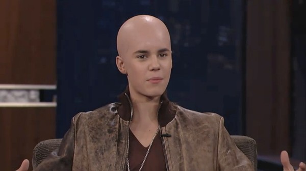 Blog Coisas Sem Sentido: Justin Bieber... careca!