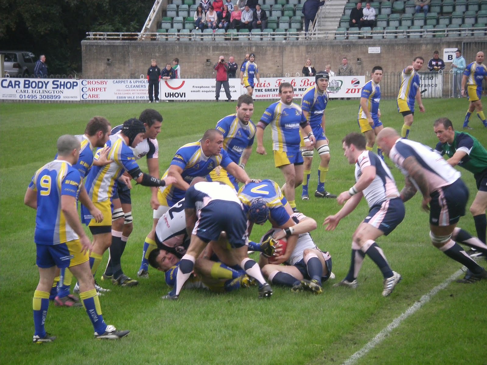 The Steel Daffodil: Ebbw Vale 44 Gilfach Goch 18, 24/09/11