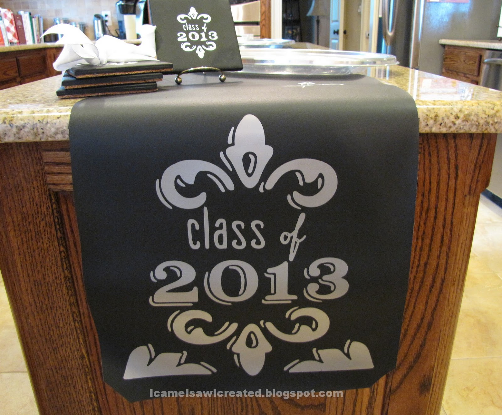 I came, I saw, I created.: Chalkboard Graduation Celebration