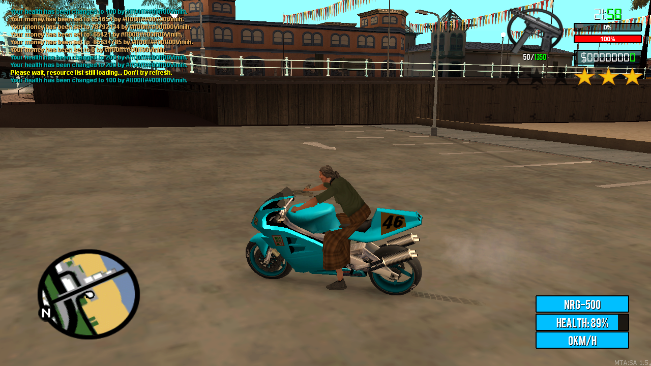 Long HUD & Speedometer - MTA Brasil