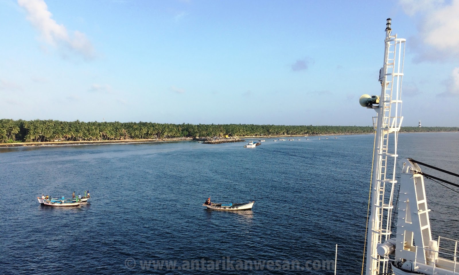 Exploring Lakshadweep with the Samudram Package