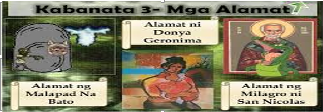 Kabanata 3 - Mga Alamat: Kabanata 3 - Mga Alamat