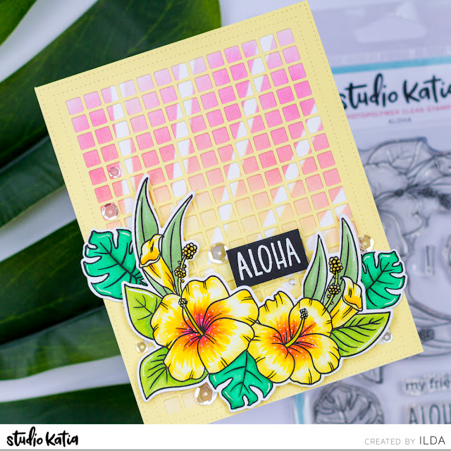 I Love Doing All Things Crafty: Aloha Friendship Card | Studio Katia