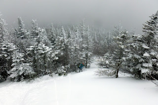 The Saratoga Skier and Hiker: Gothics Mountain, cable route: 02/23/2013