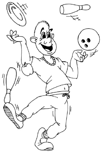 Cartoon Pictures: How to Draw a Cartoon Juggler