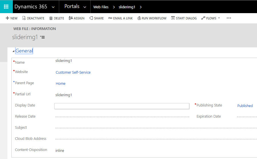 Arpit's Dynamics 365 Blog: Customize Home Page in CRM Portal