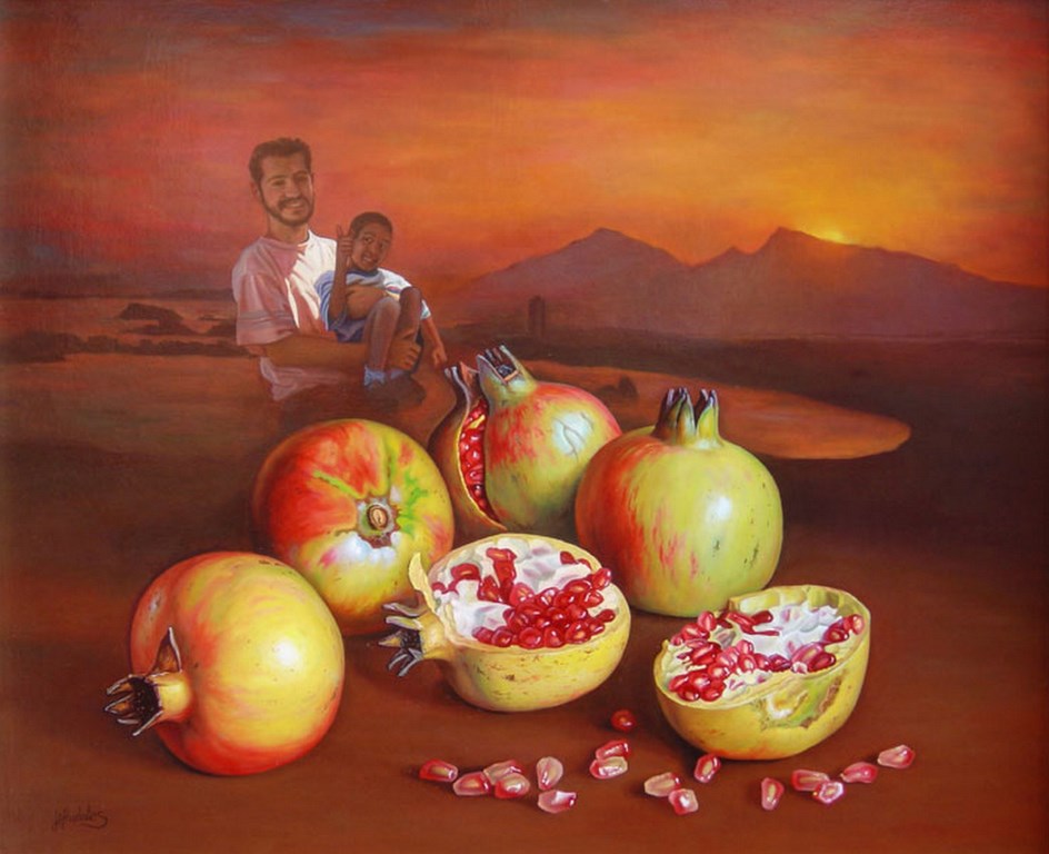 El arte es su máxima expresión : Cuadros: Bodegón y Paisaje en un solo