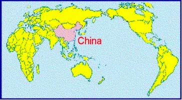 Mapa Mundi China