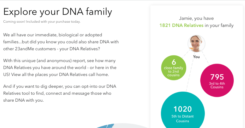 Roots & Recombinant DNA: 23andMe new Explore Your DNA Family coming soon