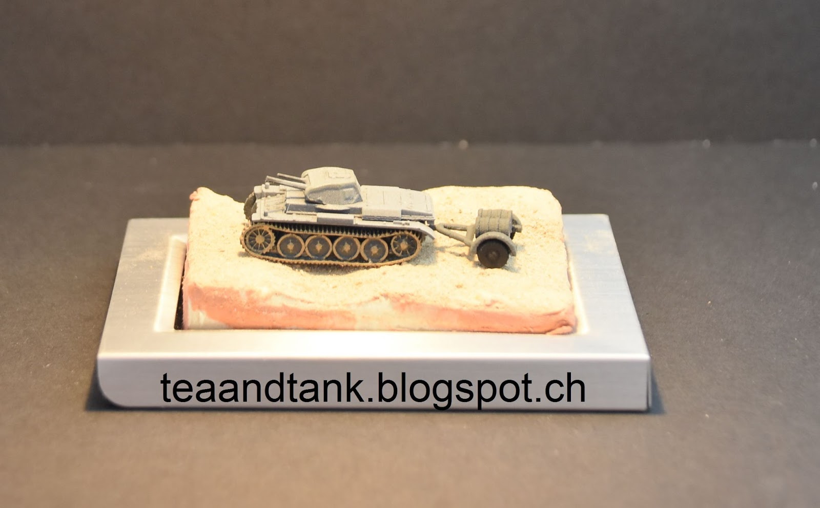 Tea and Tank: Oil drum trailer for German tanks