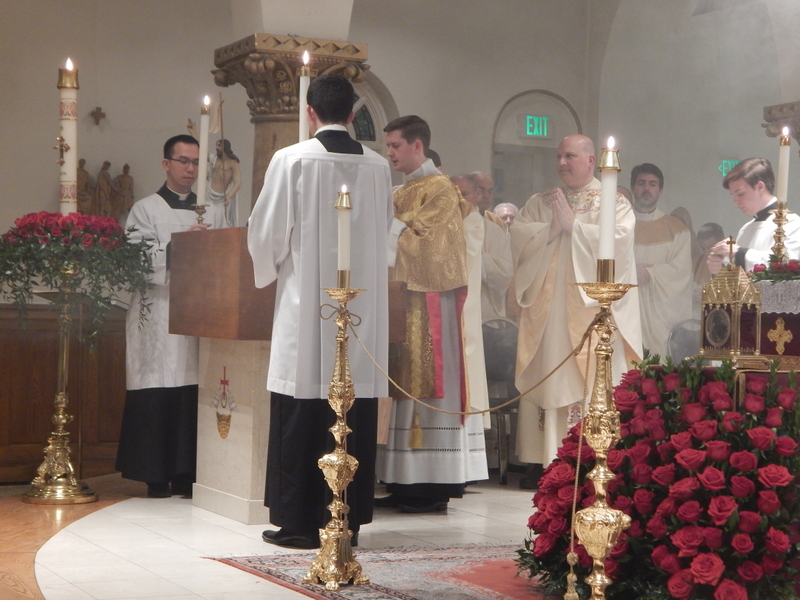 New Liturgical Movement: Masses Celebrated Before a Relic of St John ...