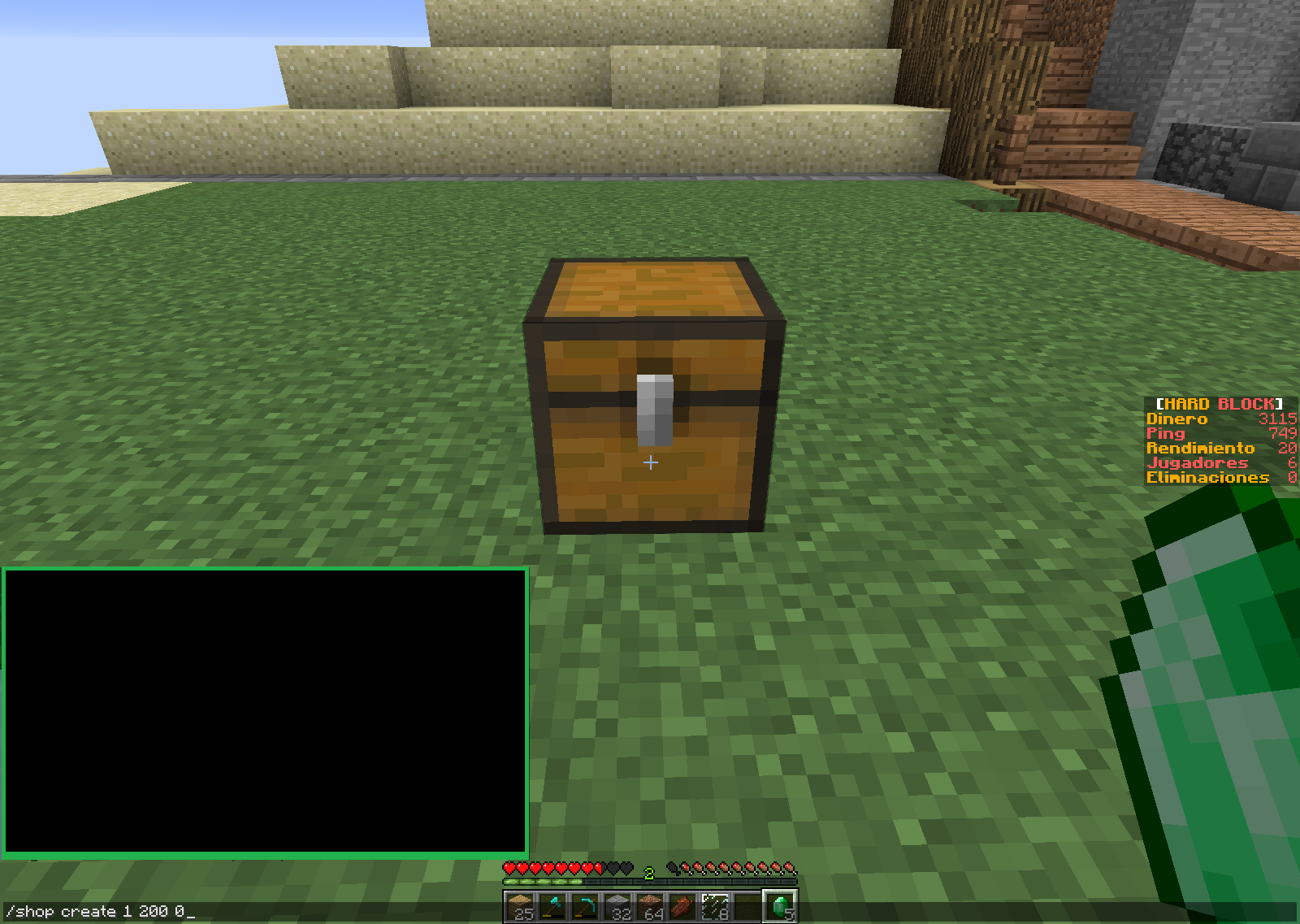 HARD BLOCK - SURVIVAL MINECRAFT: COMERCIO - CREA TU TIENDA