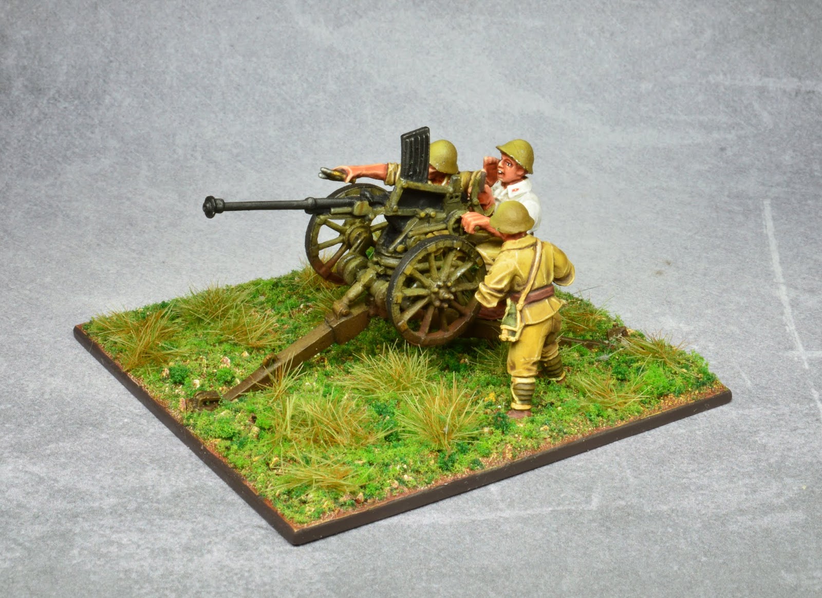 Vae Victis Miniature Painting: Type 98 20 mm AA machine cannon, Luzon ...