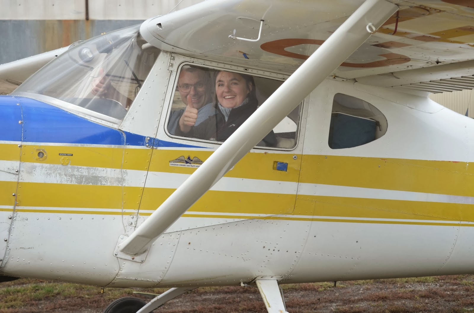 RAA Club Plane with 99s Cessna 150 C-FLUG at Lyncrest Airport, Winnipeg ...