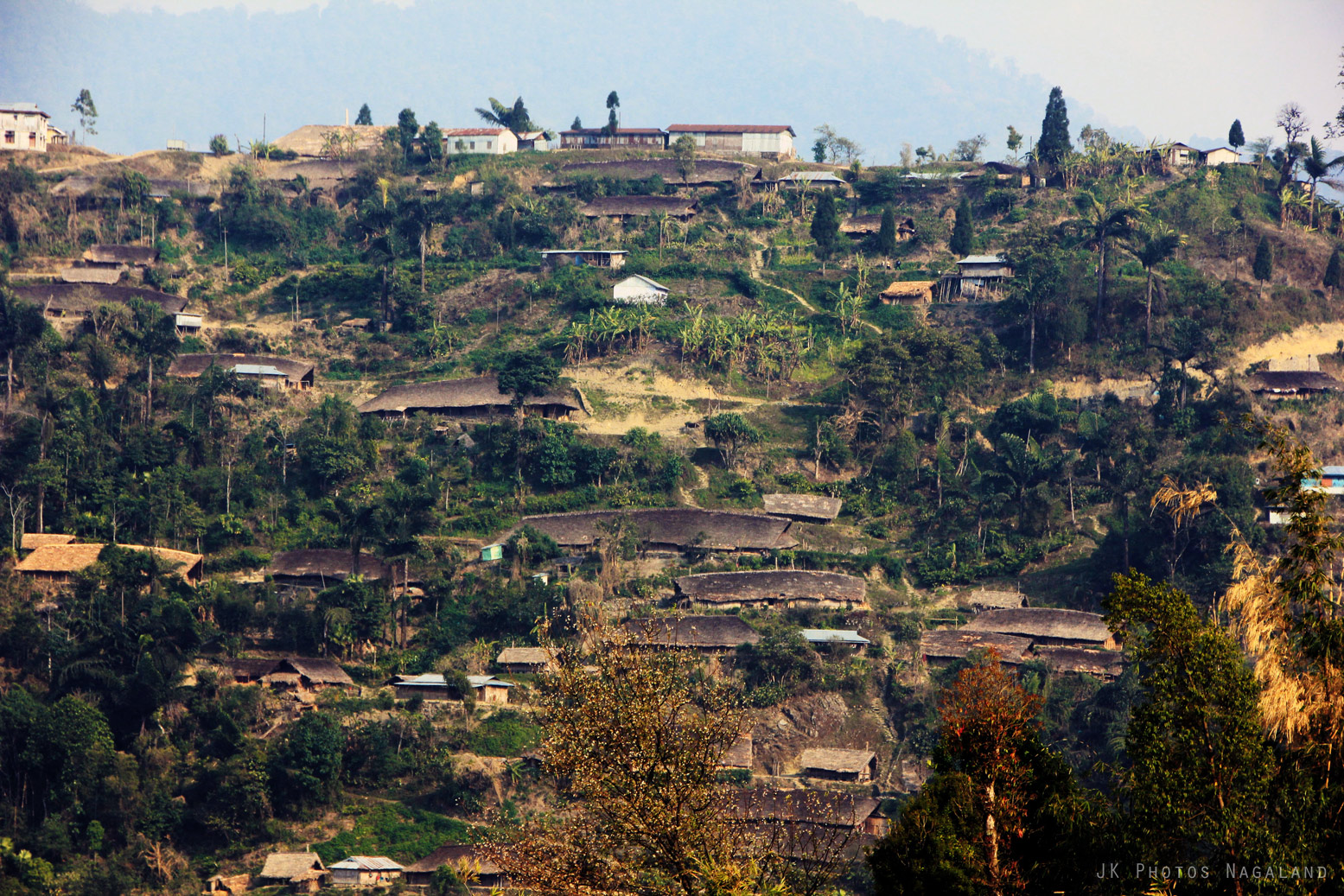 Photos from a trip to Longwa Village on the India-Burma border in Mon ...