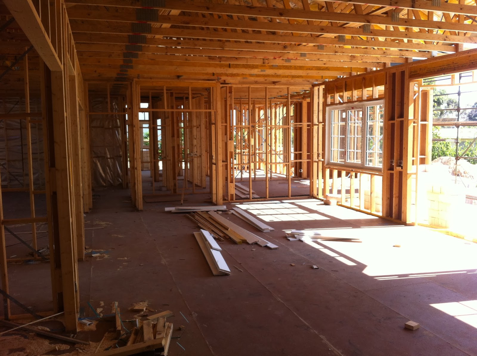 New home build with timbercrete