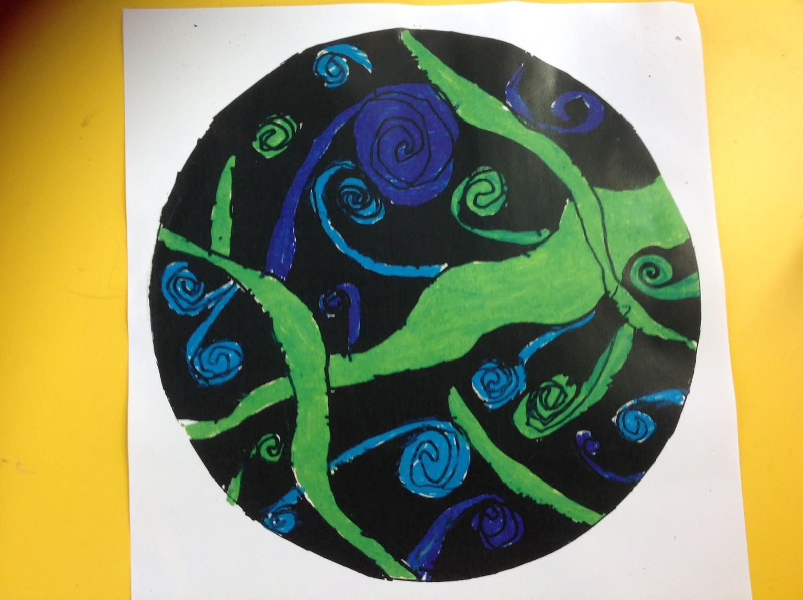 Room 3 Year 3 2017 : Raewyn Harris Art lesson