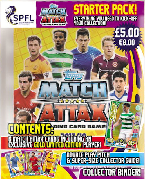 Football Cartophilic Info Exchange: Topps - Match Attax SPFL 2017/18 ...