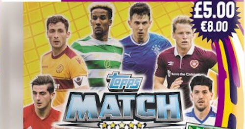 Football Cartophilic Info Exchange: Topps - Match Attax SPFL 2017/18 ...