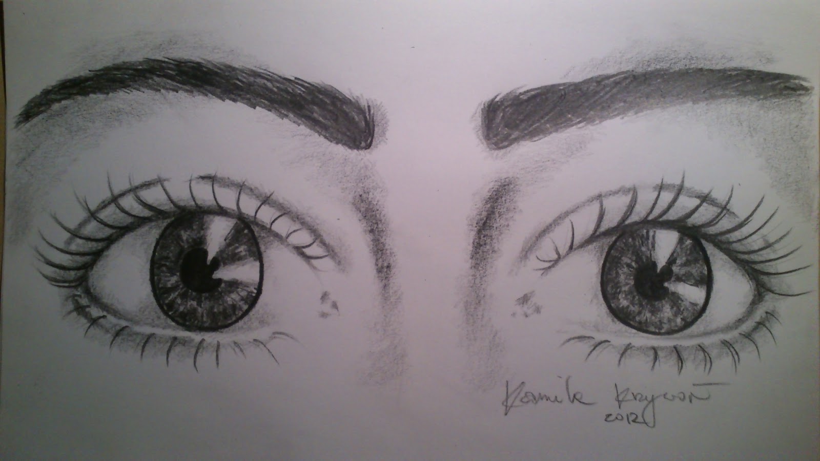BElieve in YOUrself ♥ .: jak narysować cz. 1 -oczy
