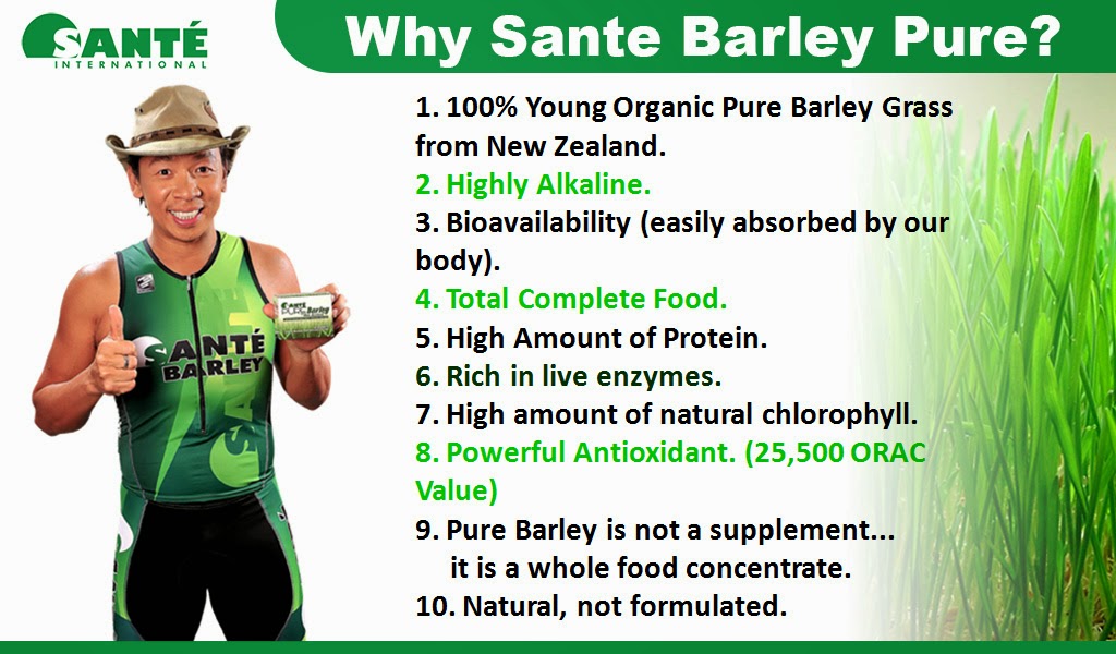 Santé Pure Barley New Zealand