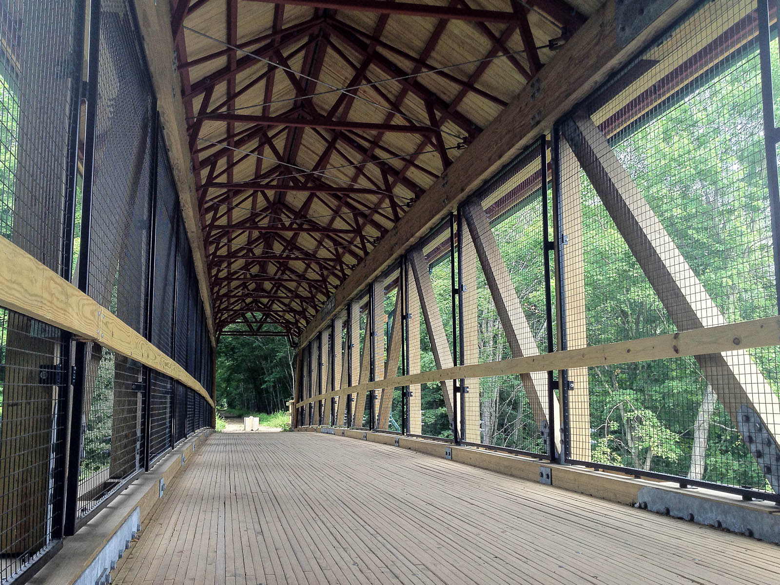 Life, On A Bridged: Hop River Trail Bridge, Andover, CT