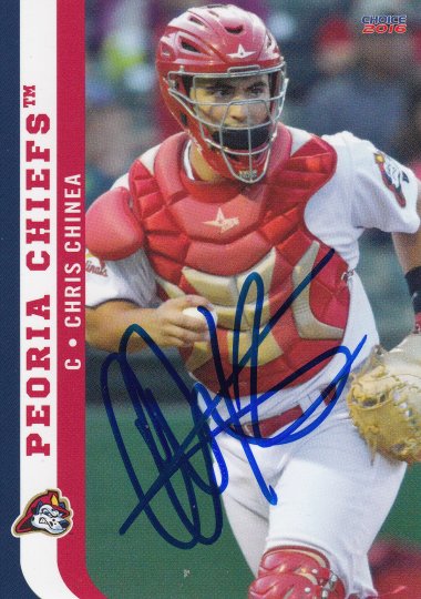 Daily Autograph: Chris Chinea