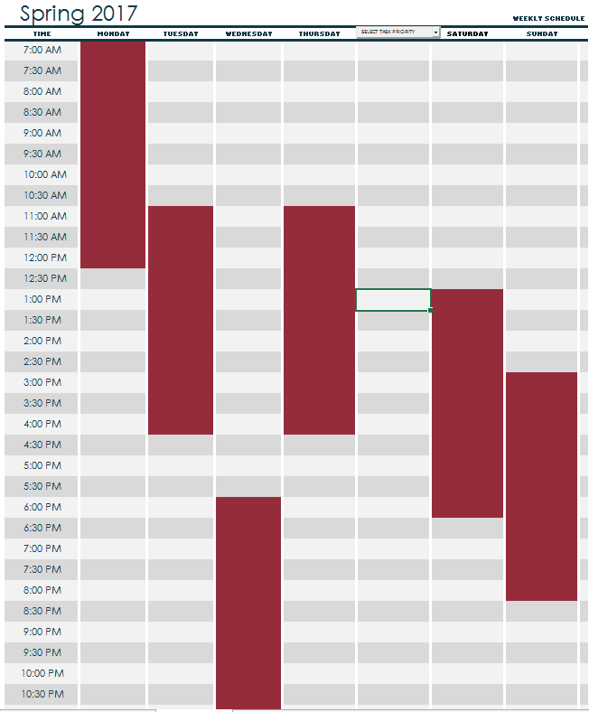 How to Plan A Full Time School Schedule When You Work Full Time Too - A ...