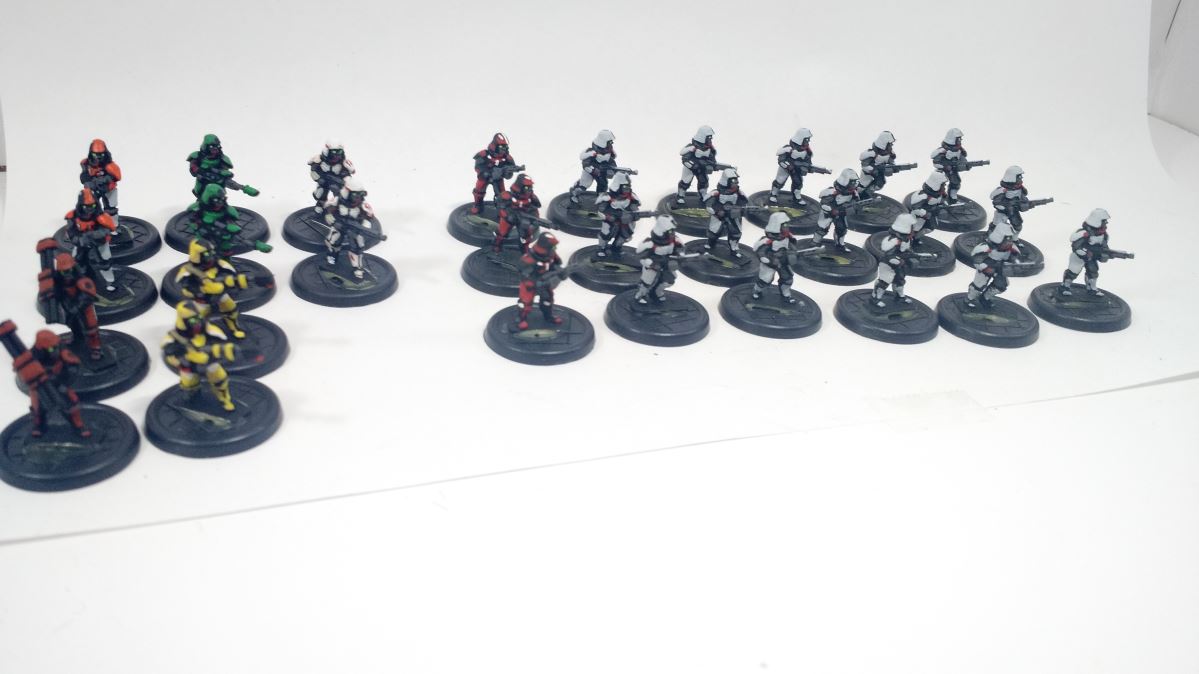 Miniature Insurrection: 15mm XCOM: Advent troops inbound