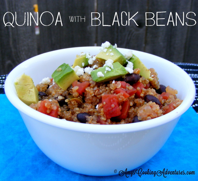 Quinoa with Black Beans