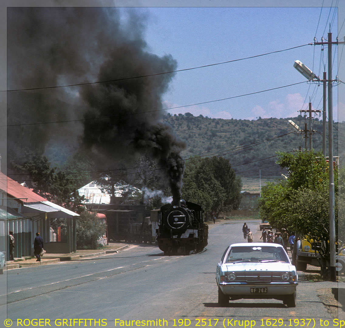 old STEAM LOCOMOTIVES in South Africa: Fauresmith Municipality SAR ...