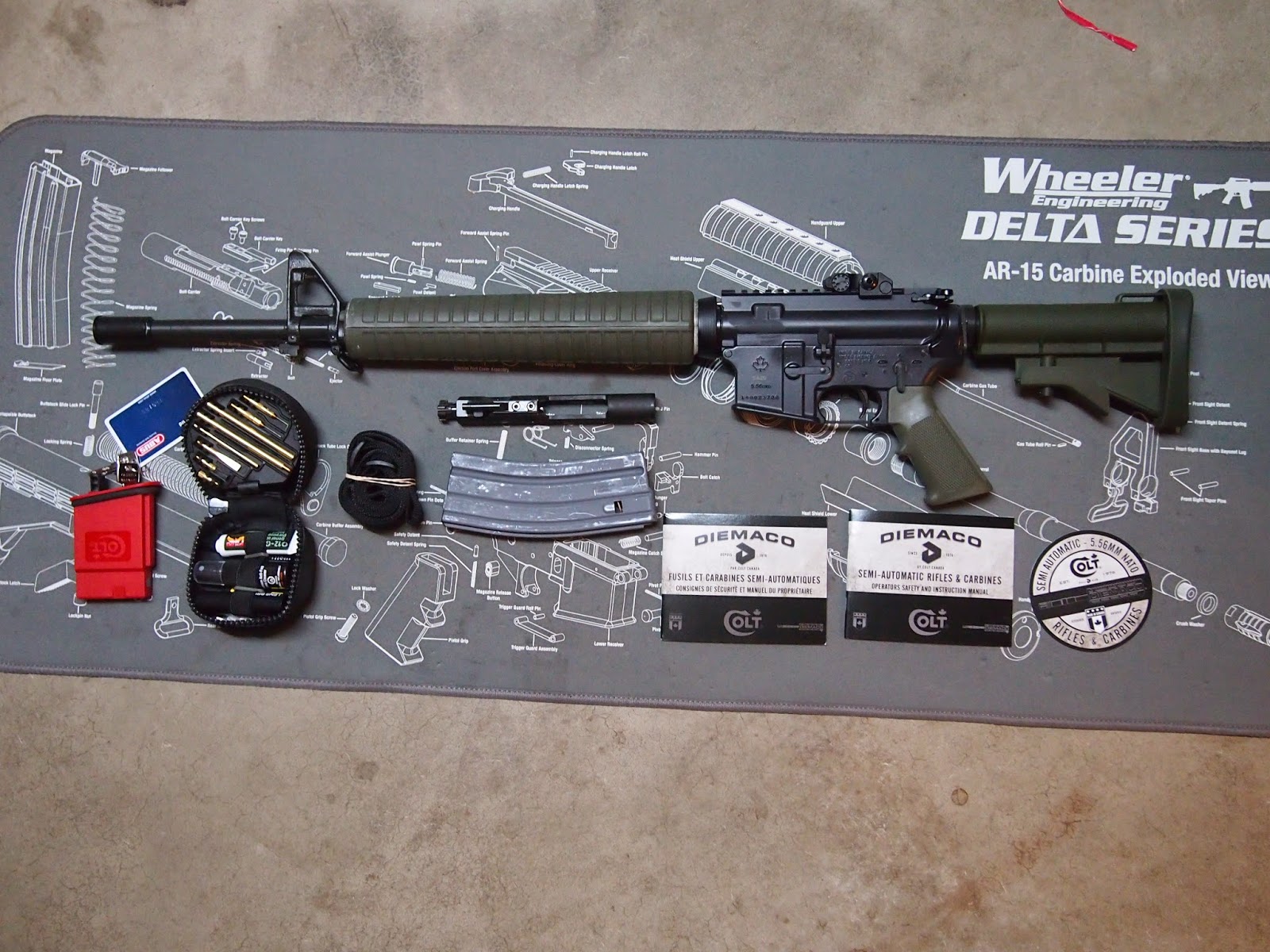 The C7 Assault Rifle, M16, & AR15 family (C7A1, C7A2, C7 replacment ...