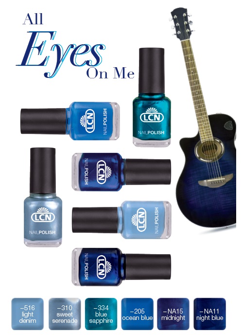 Betty Nails: LCN - Nail Polish Color Guide