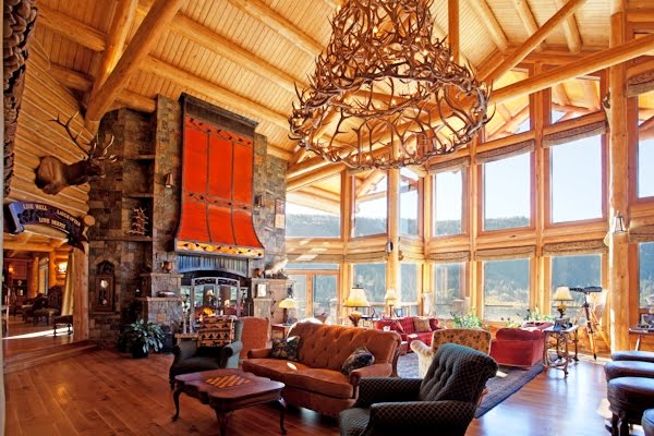 Sherlock Of Homes: MOST EXCLUSIVE LOG CABIN COMPOUND EVER BUILT!!