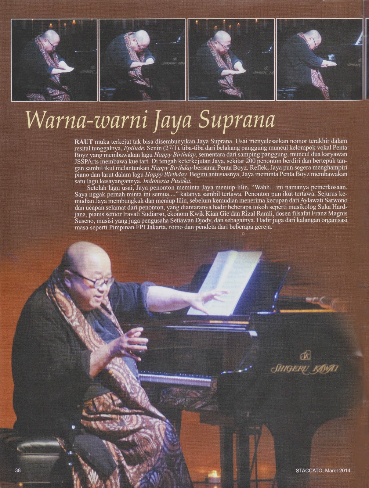 Jaya Suprana School Of Performing Arts Jaya Suprana Menggelar Konser Untuk Ayla