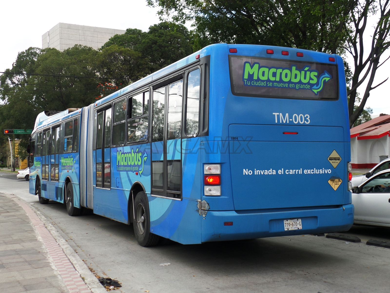 AYCAMX - Autobuses y Camiones México : Camiones Jalisco 19. Macrobús