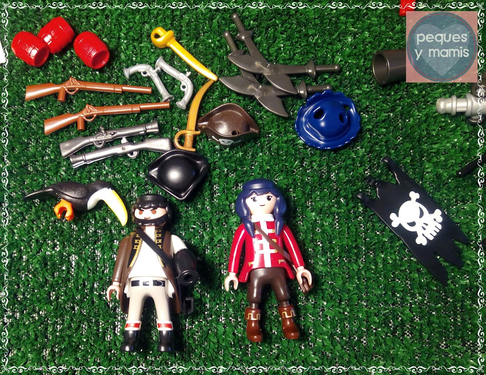 Pequesymamis: Fuerte Pirata con Ruby y Cueva Pirata super 4 Playmobil