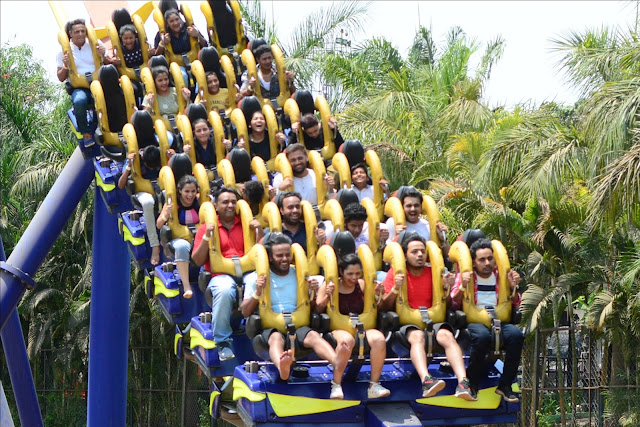 Imagica Theme Park moments with G-Force of Roller Coaster - Yoo Monk