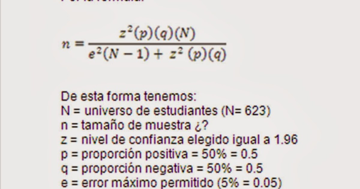 TESIS Y MONOGRAFICOS: Cómo elegir la muestra