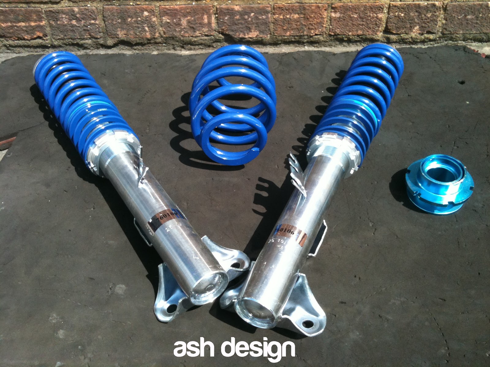 .: Coilover suspension awaiting fitment...pictures to follow...