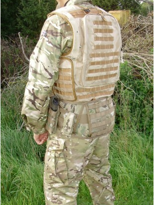 1157 TACTICAL: Multicam Molle Belt Kit