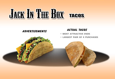 What You Really Get: Jack In the Box - Tacos
