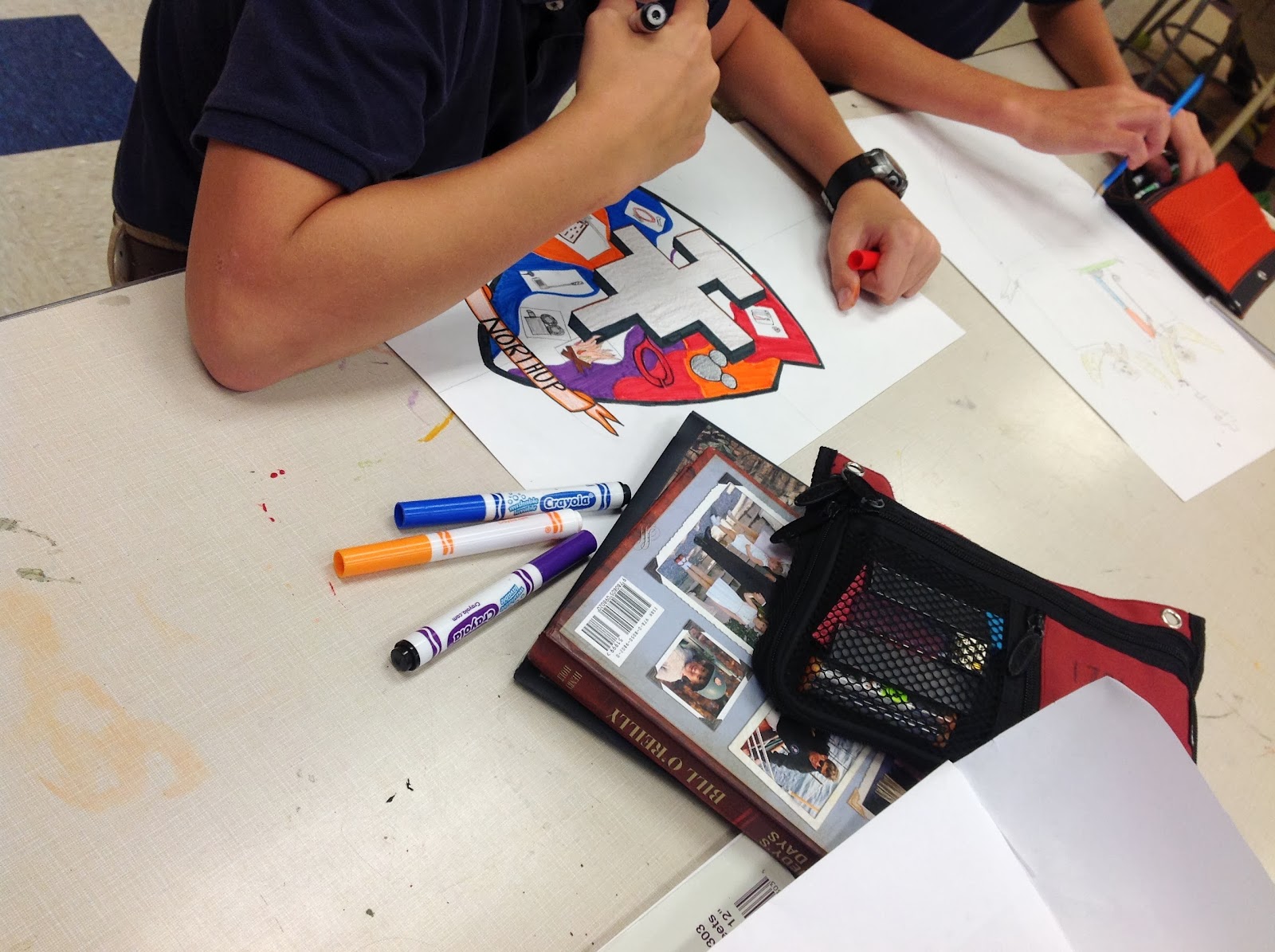 Miss Arty Pants: Coat of Arms