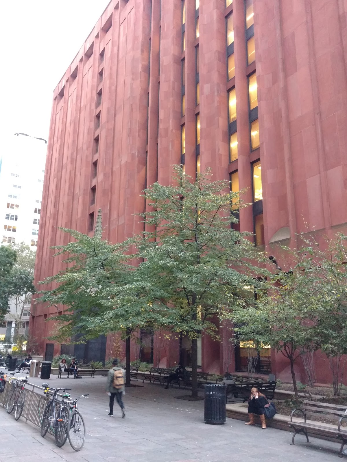 EntreVoir: Elmer Holmes Bobst Library - Philip Johnson