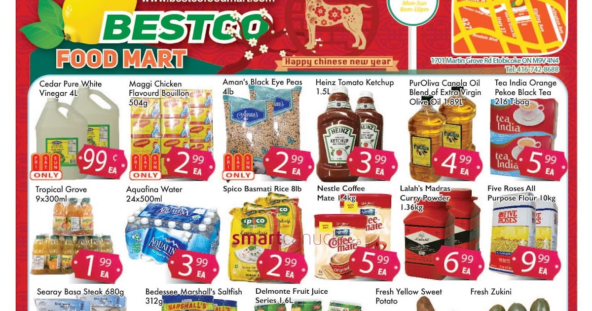 Bestco Food Mart Weekly Flyer February 2 – 8, 2018 | Weekly Flyers Canada
