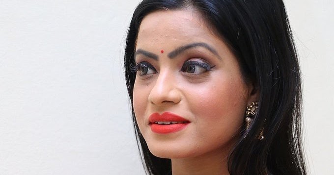 Aasma Syed In Red Hot Saree at Premika Audio Launch