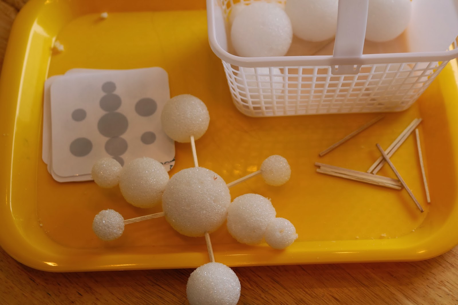 Printable Snowflake Task Cards: Fine Motor Skills Busy Bag | School ...