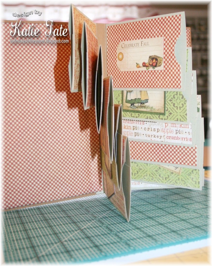 Both Sides of the Paper: Giving Thanks Mini Album with Tutorial