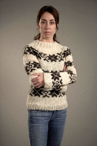 Strikketossen: Sarah Lund coming up..