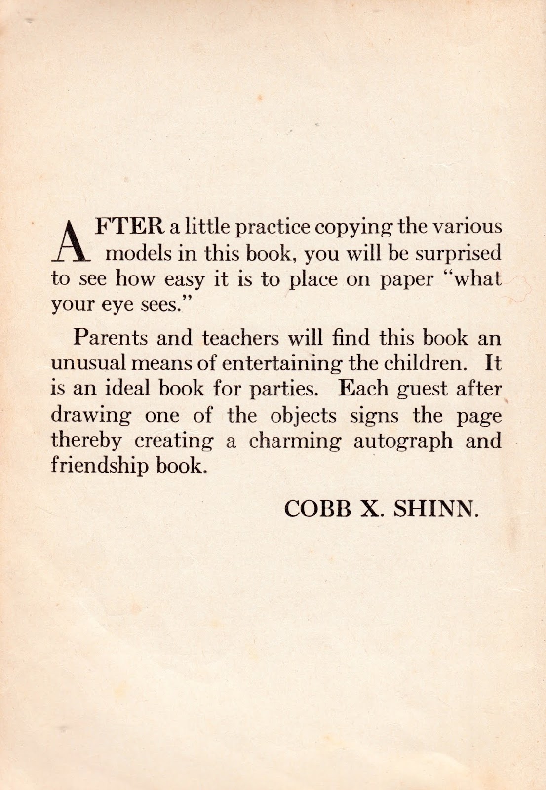 Cobb Shinn: Busy Fingers Drawing Primer